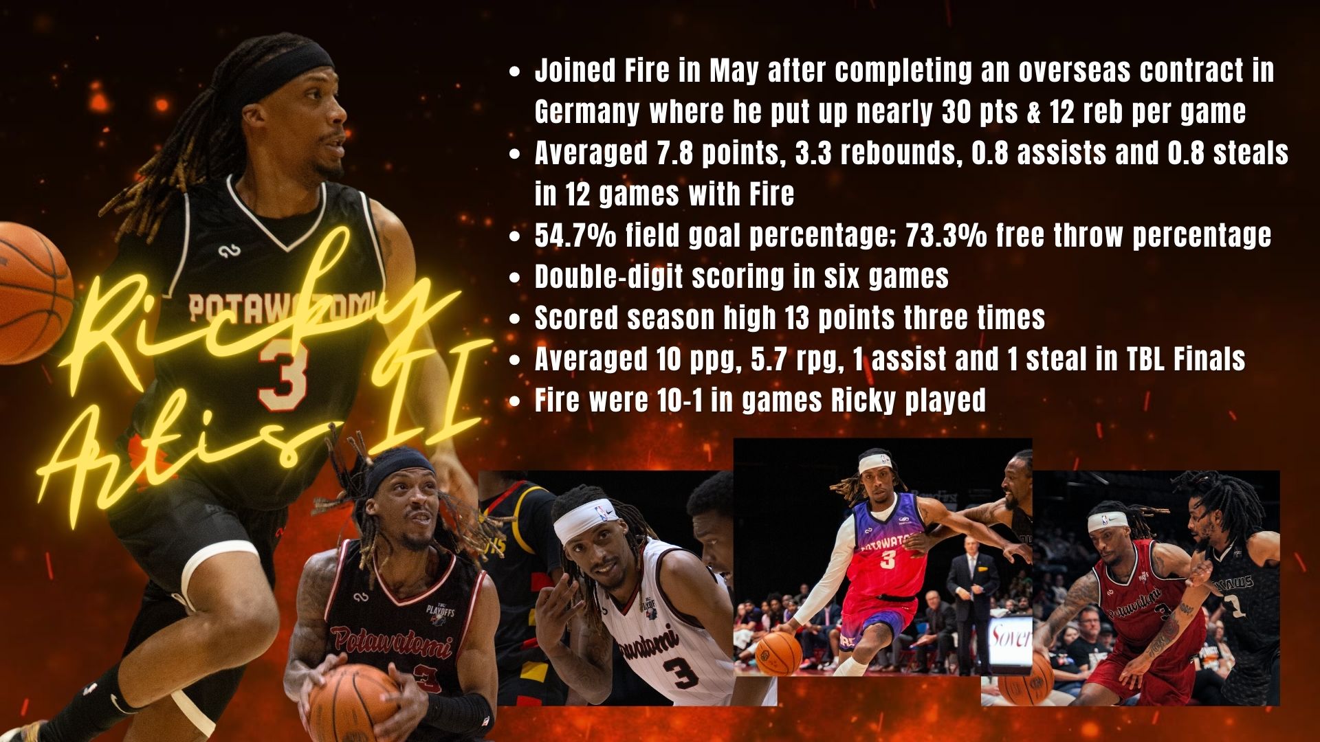 Ricky Artis II – Potawatomi Fire